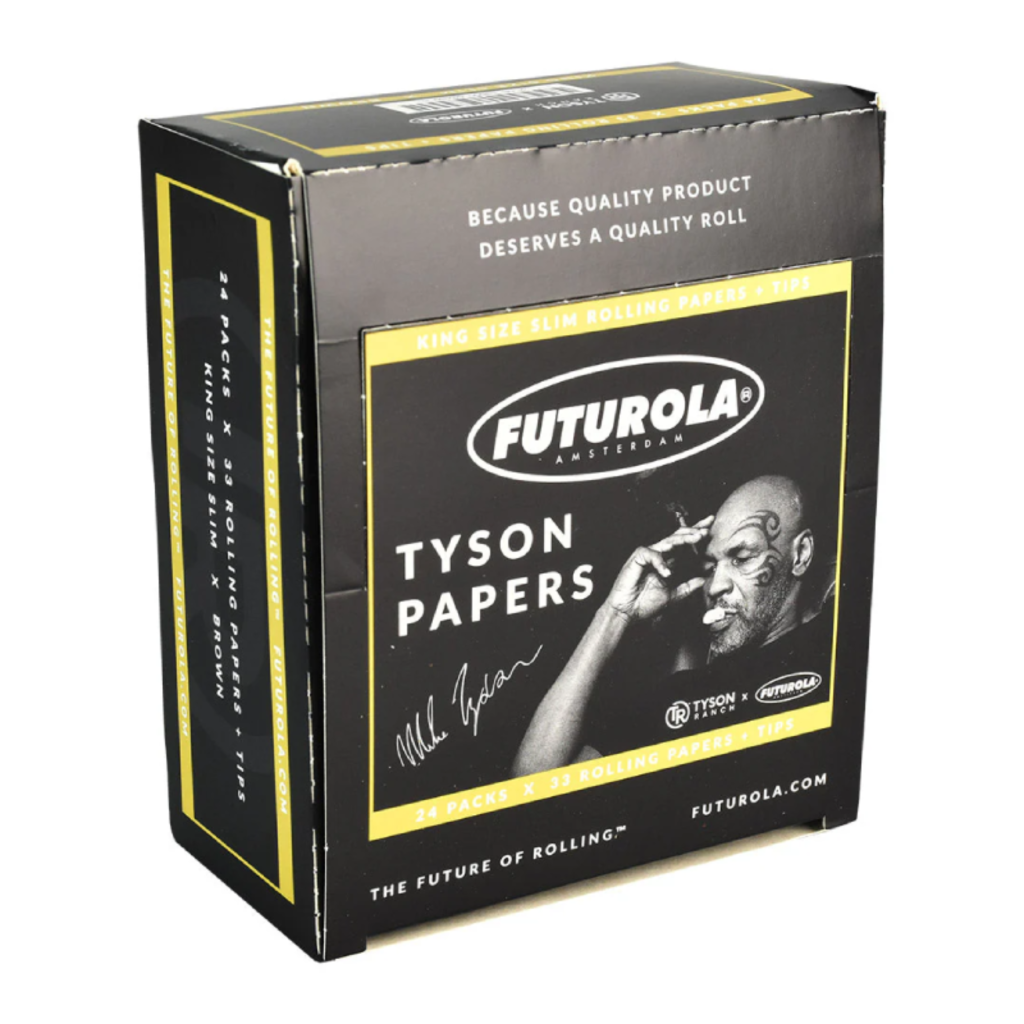 MIKE TYSON ROLLING PAPER+TIPS 24PK - Sunrise Wholesale