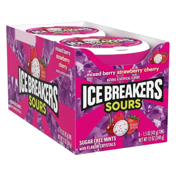 ICE BREAKERS ROUND 8CT - Sunrise Wholesale